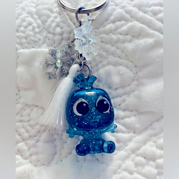 Accessories | Keychain Featuring Olaf From Disney Frozen | Poshmark